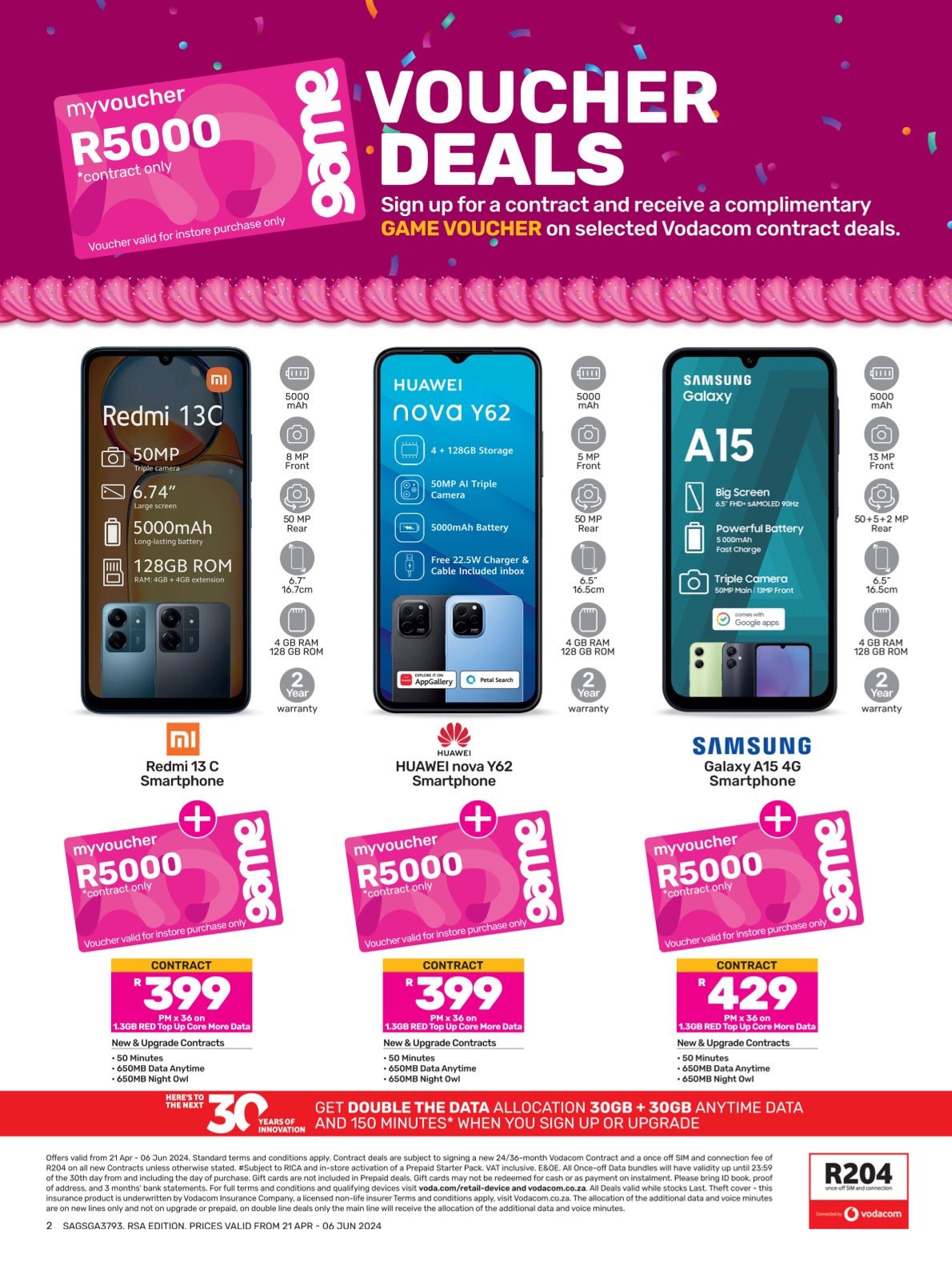 Latest Game Leaflet with great Cellphone specials - Just Browsing ...