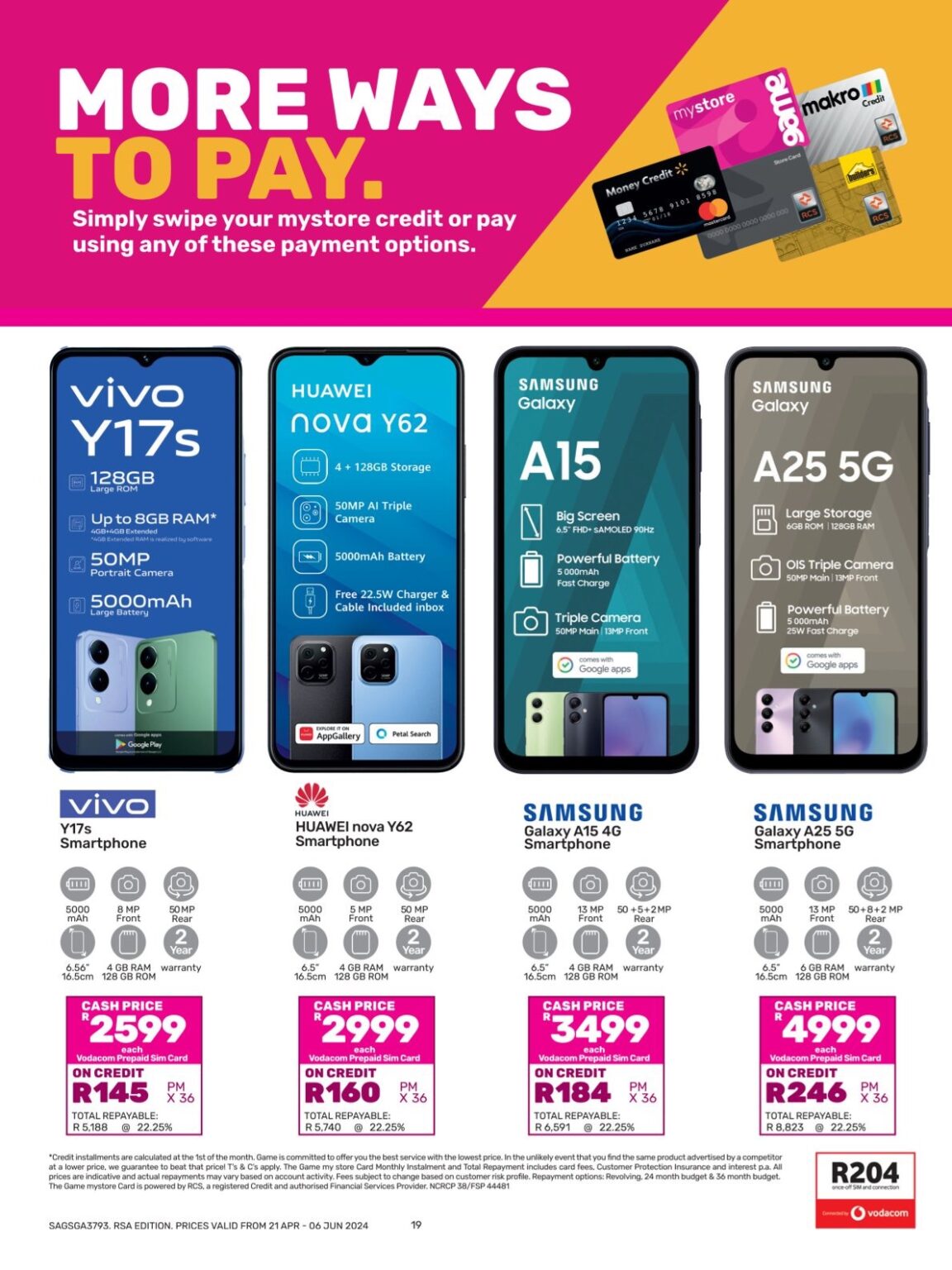 Latest Game Leaflet with great Cellphone specials - Just Browsing ...