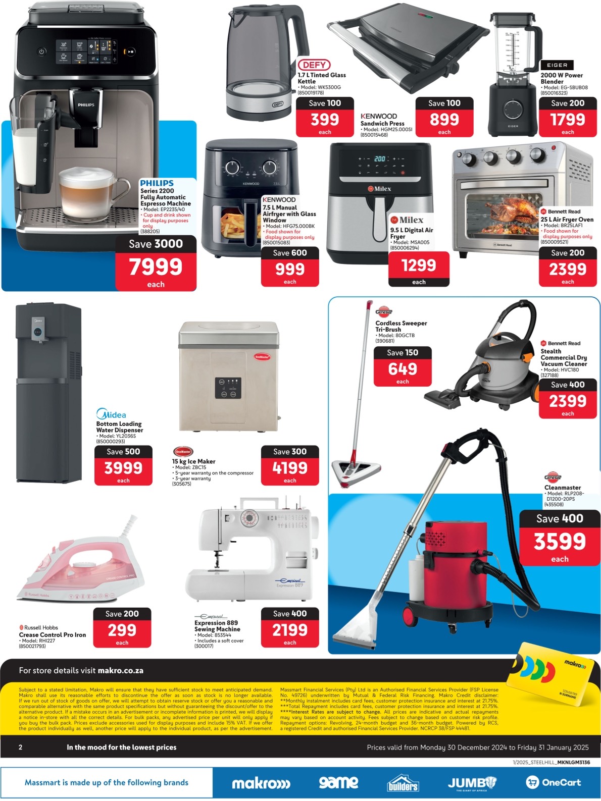 Makro Kitchen Appliance catalogue: Fresh Starts & Big Savings – Ends 31 ...