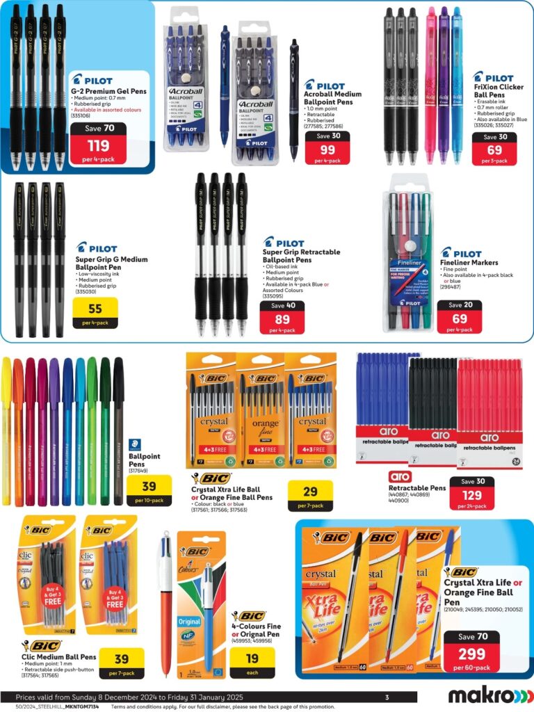 Makro Back To School Specials Catalogue: Until 31 Jan 2025 - Just ...