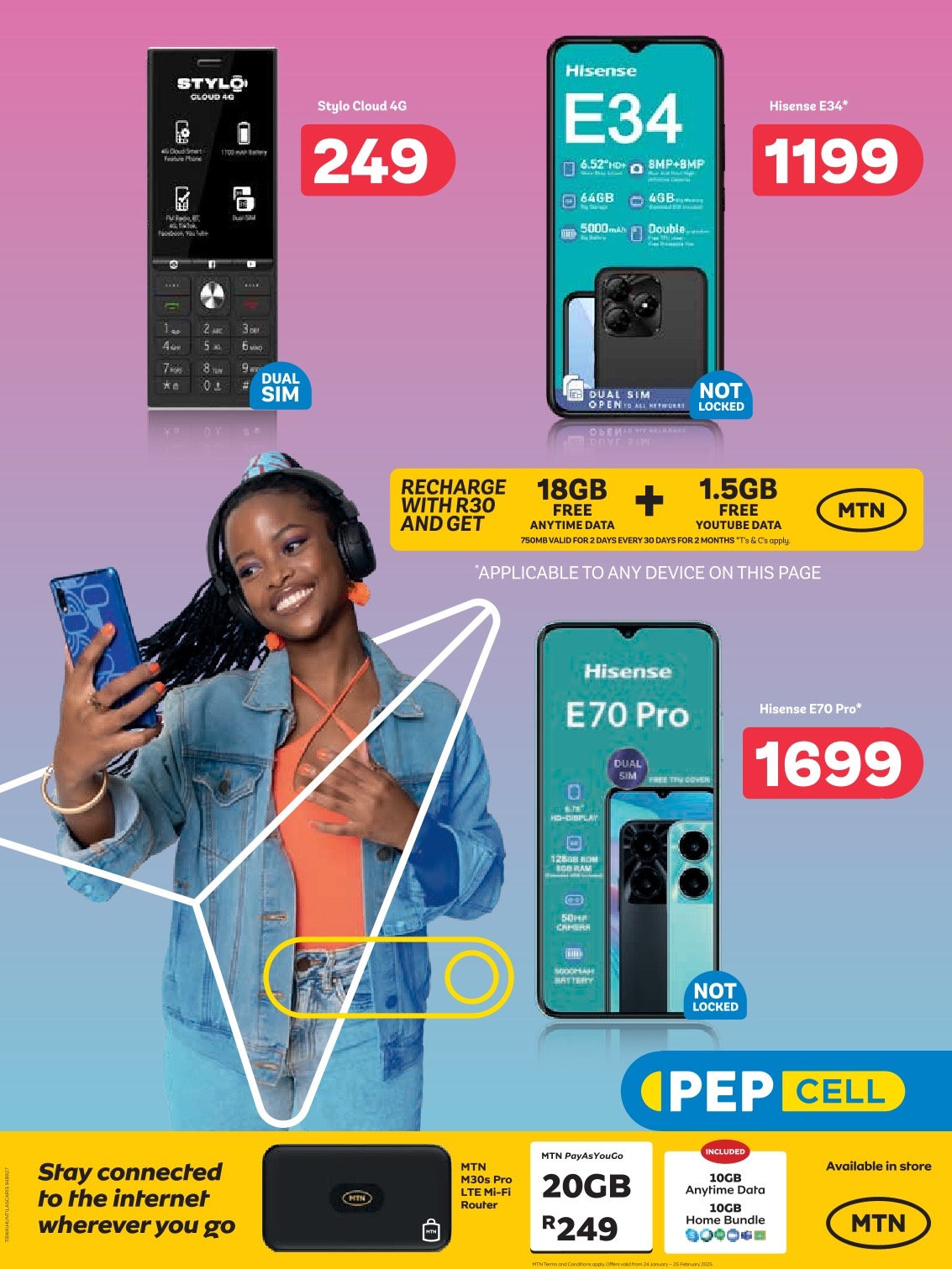 PEP Cell Catalogue with FoneYam Cellphone Specials - Just Browsing: Catalogues & Leaflets