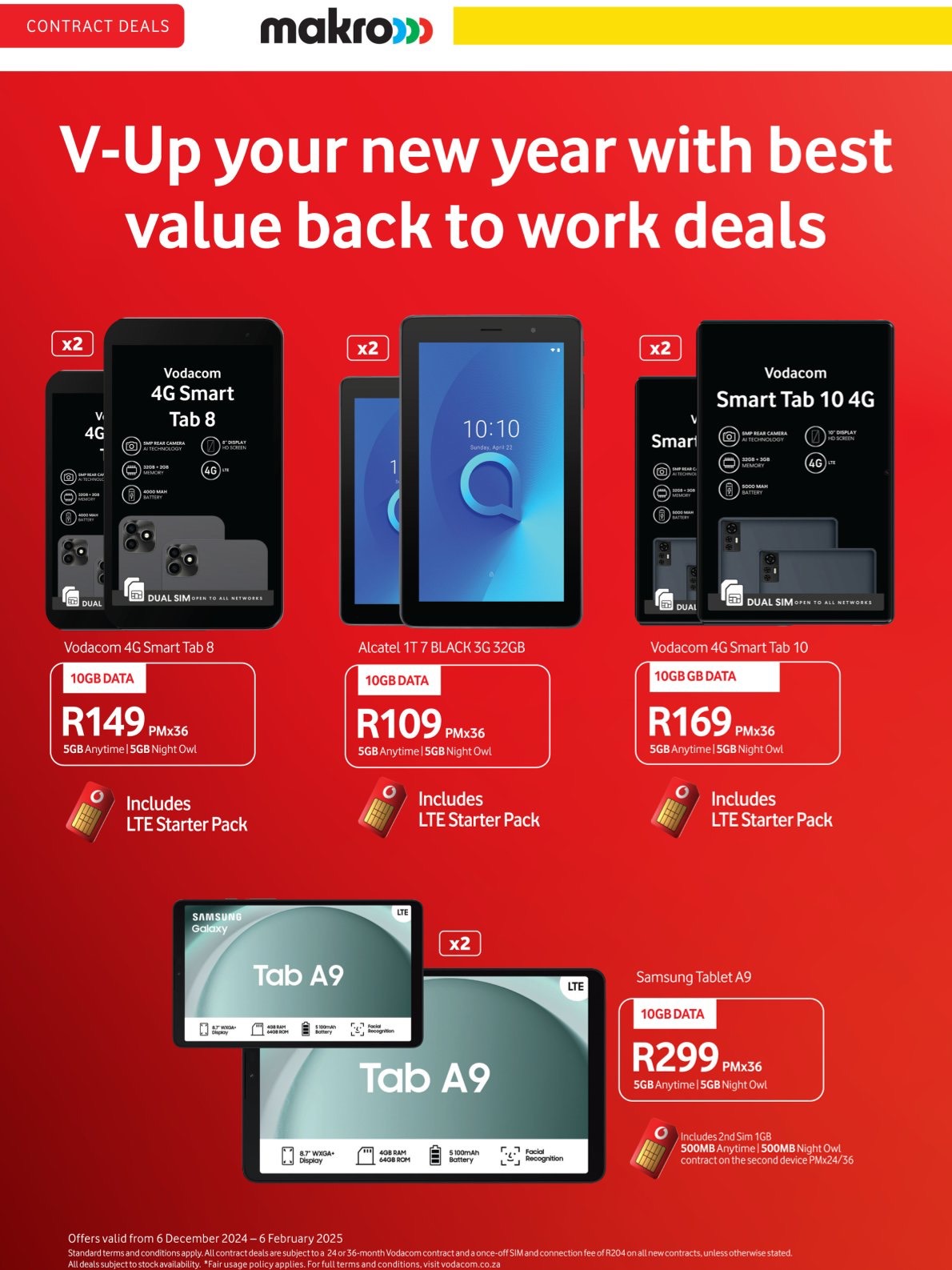 Makro’s Unbeatable Vodacom Specials Catalogue - Ends 6 Feb 2025! - Just ...