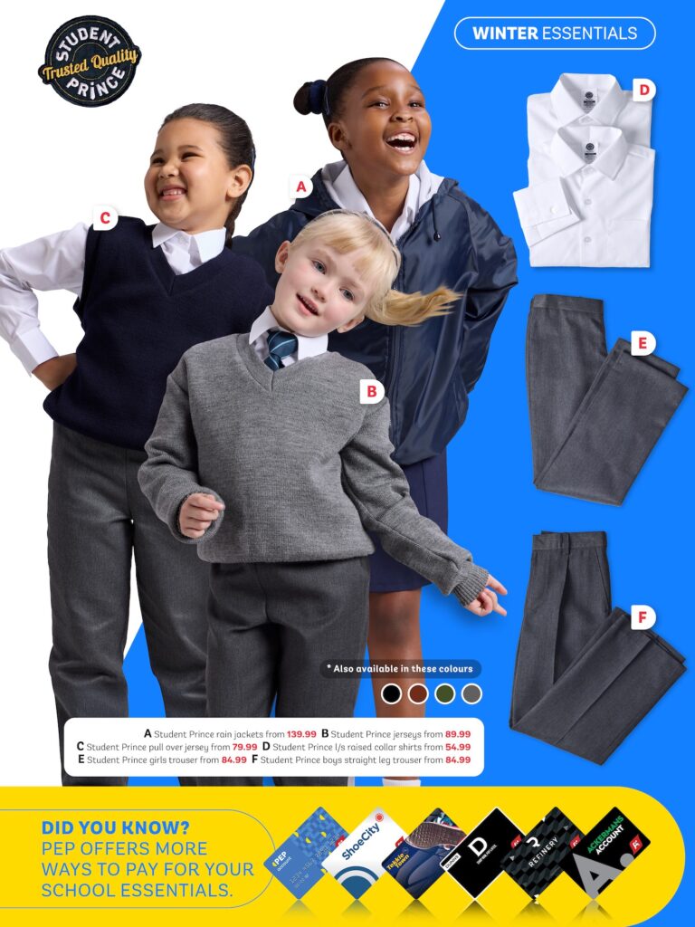 PEP School Uniform Specials Catalogue - Just Browsing: Catalogues ...