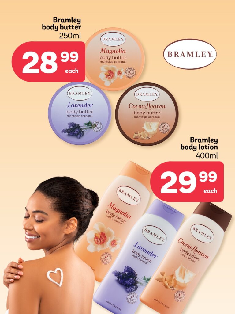 PEP Bramley Personal Care Catalogue Huge Discounts on Skincare & Beauty ...
